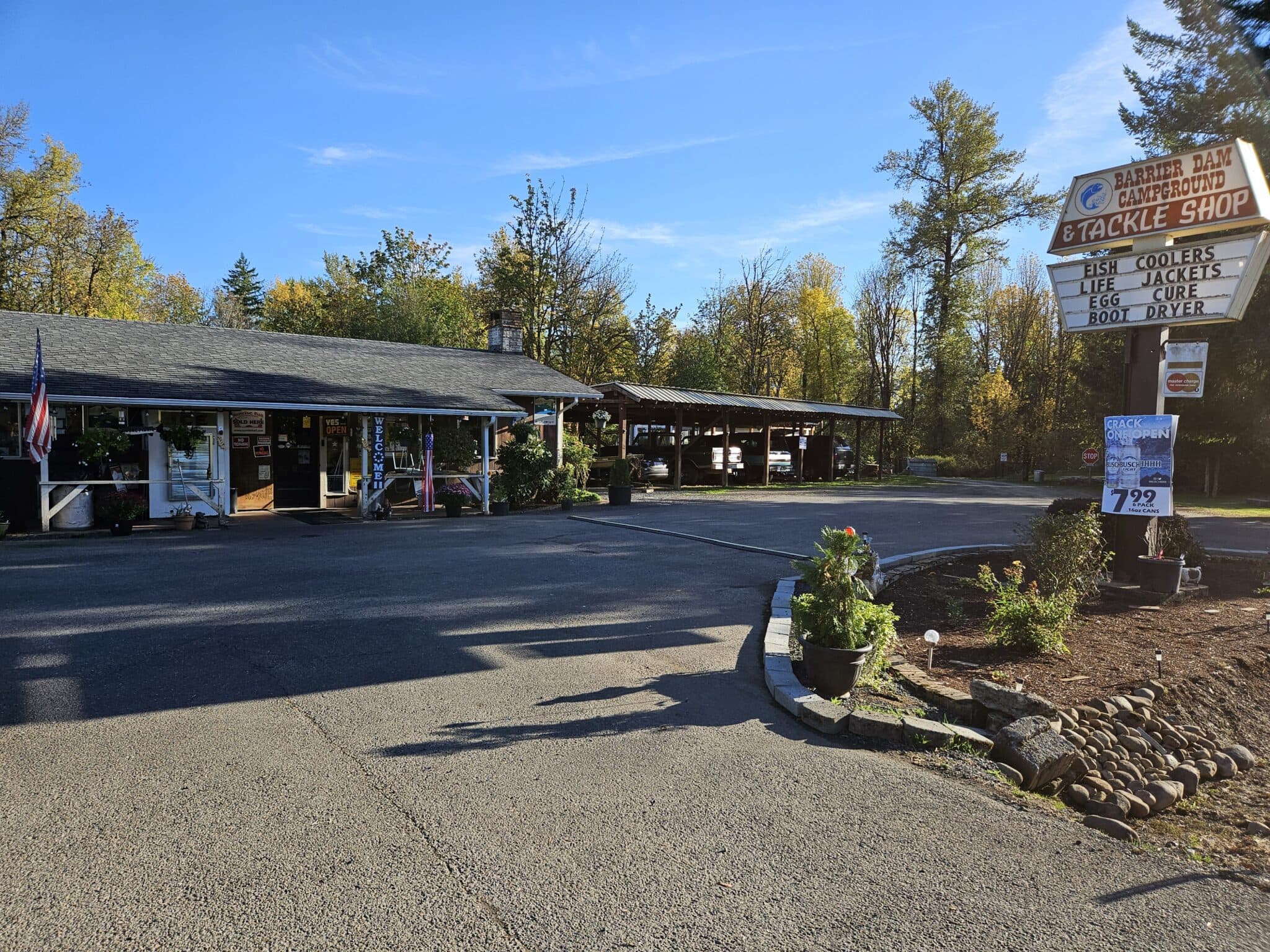 Barrier Dam Campground - Salkum, WA
